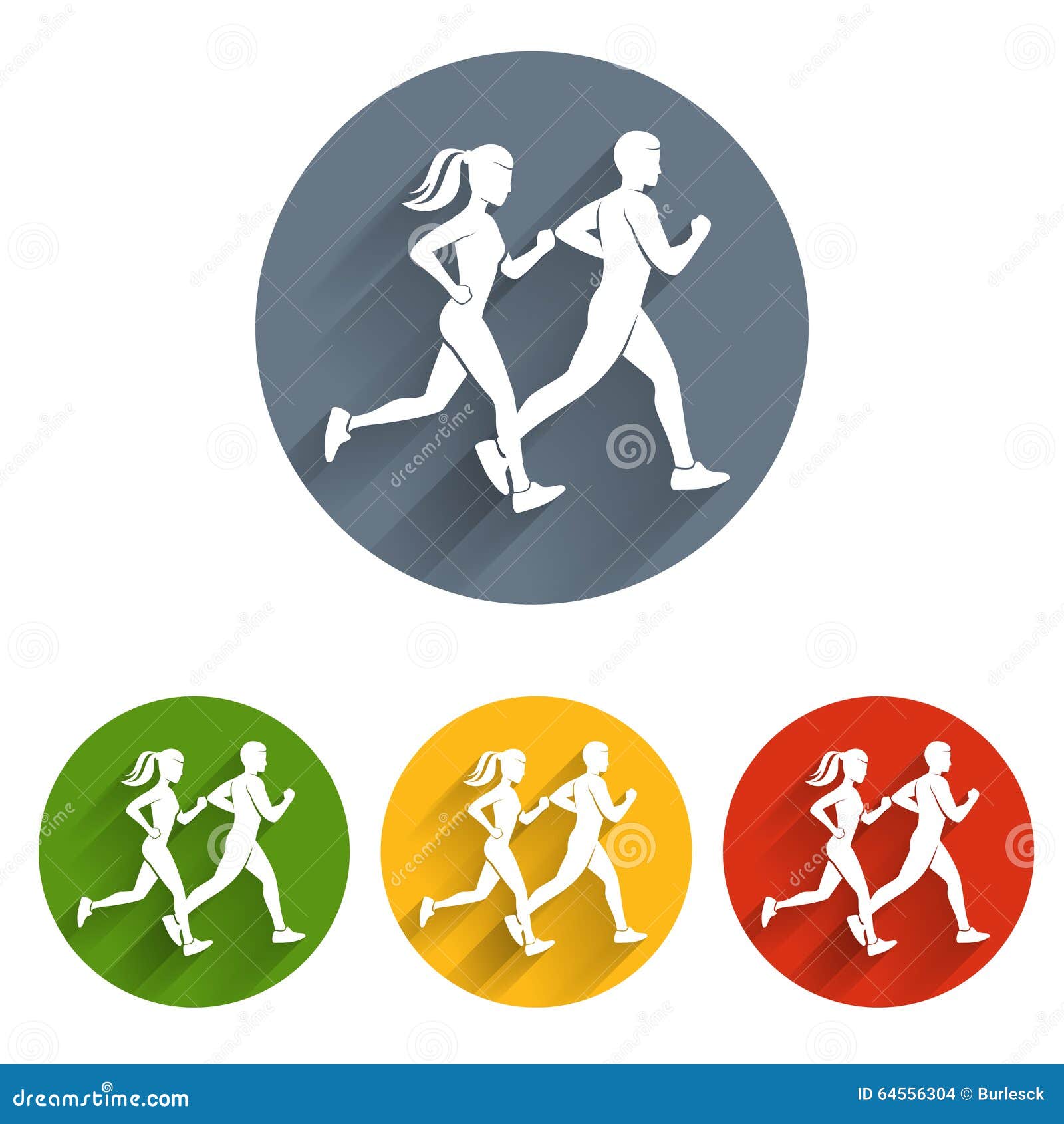 Lopend Silhouettenpictogram Vector Illustratie - Illustration of ...