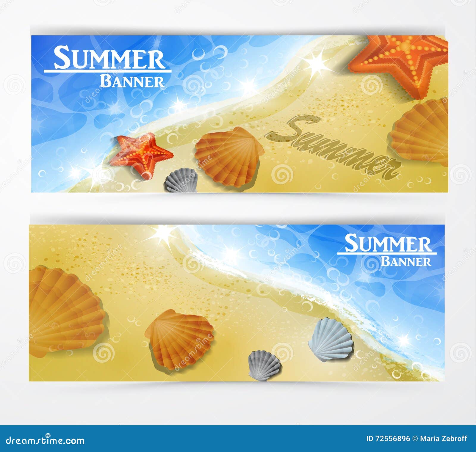 Semestervektorbaner Stock Illustrationer, Vektorer, & Clipart – (83 ...