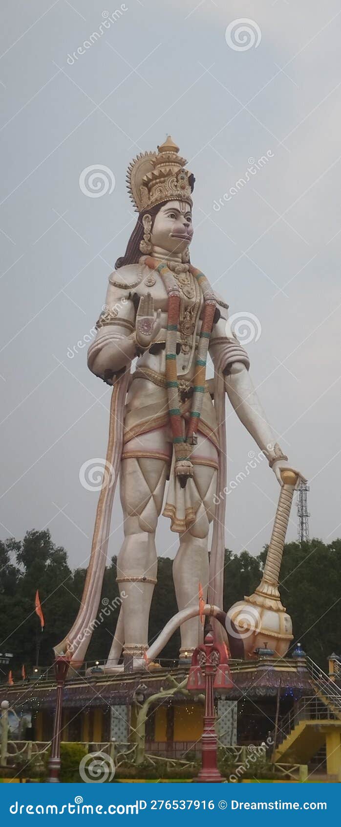 Lord Bajrang Bali in Damanjori Stock Photo - Image of bali, damanjor ...
