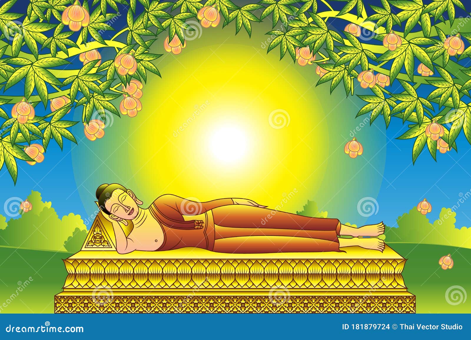 Vesak Day, It Is An Important Day Of Buddhism And The World. Abstract ...