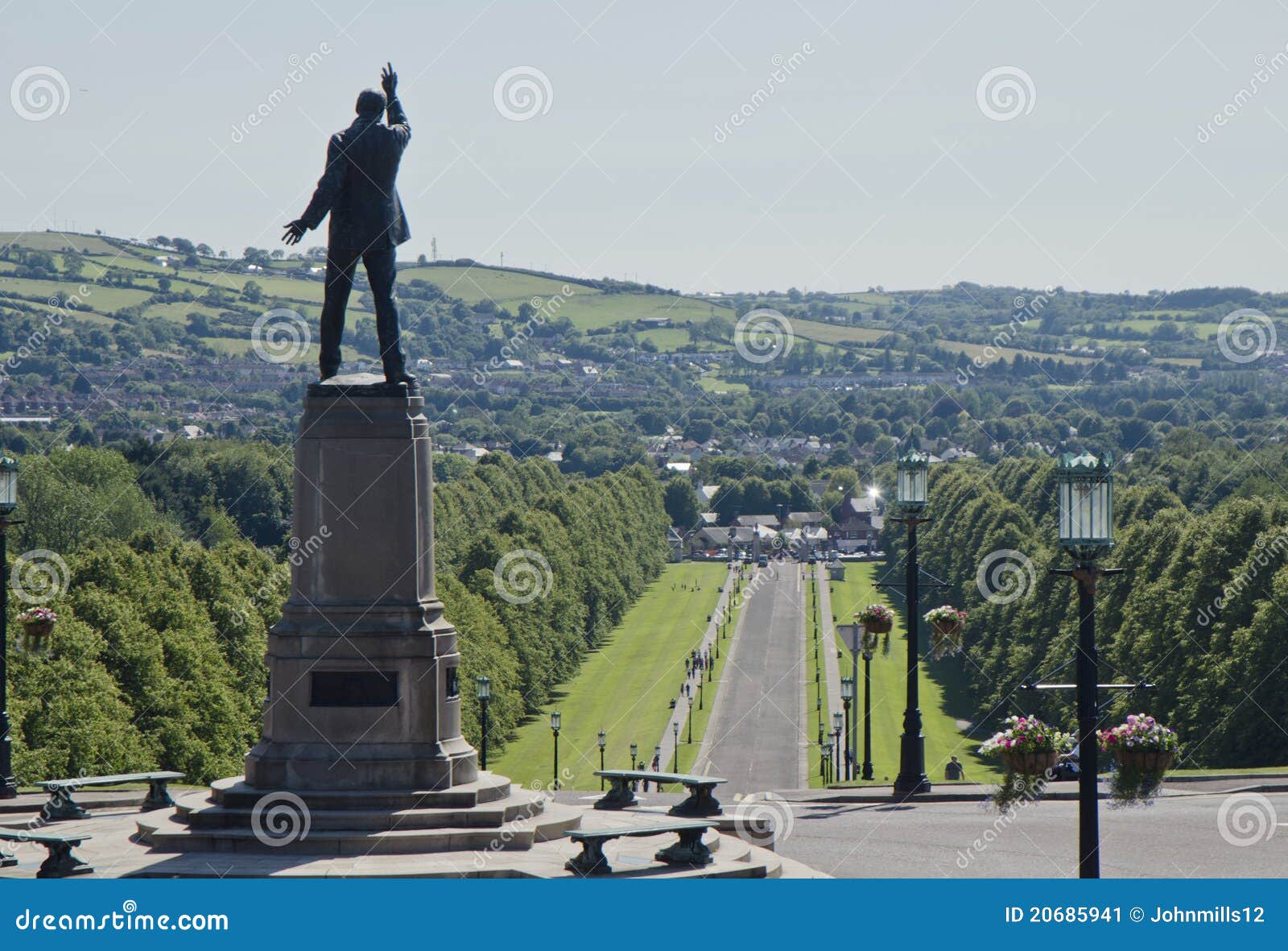 Lord Carson at Stormont, Northern Ireland Stock Image - Image of ...