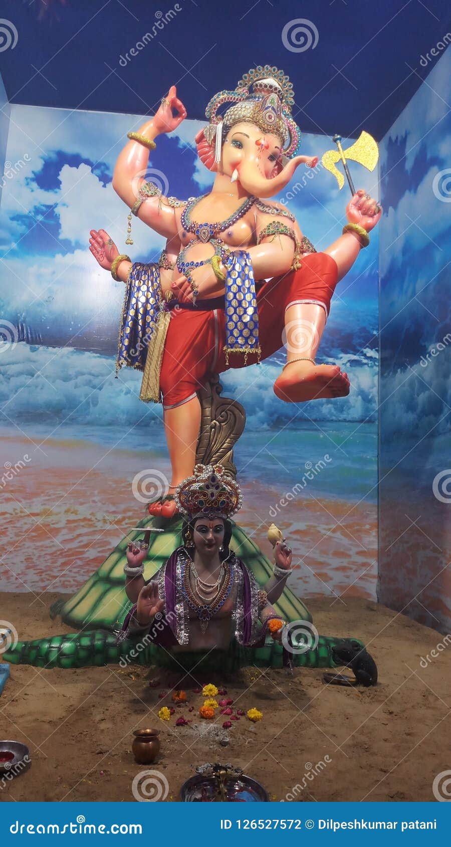 Lord ganesha editorial photography. Image of look, ganeshotsav - 126527572