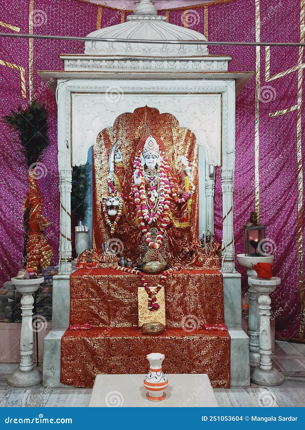 This is a Lord of God Vaishno Devi Editorial Stock Image - Image of ...