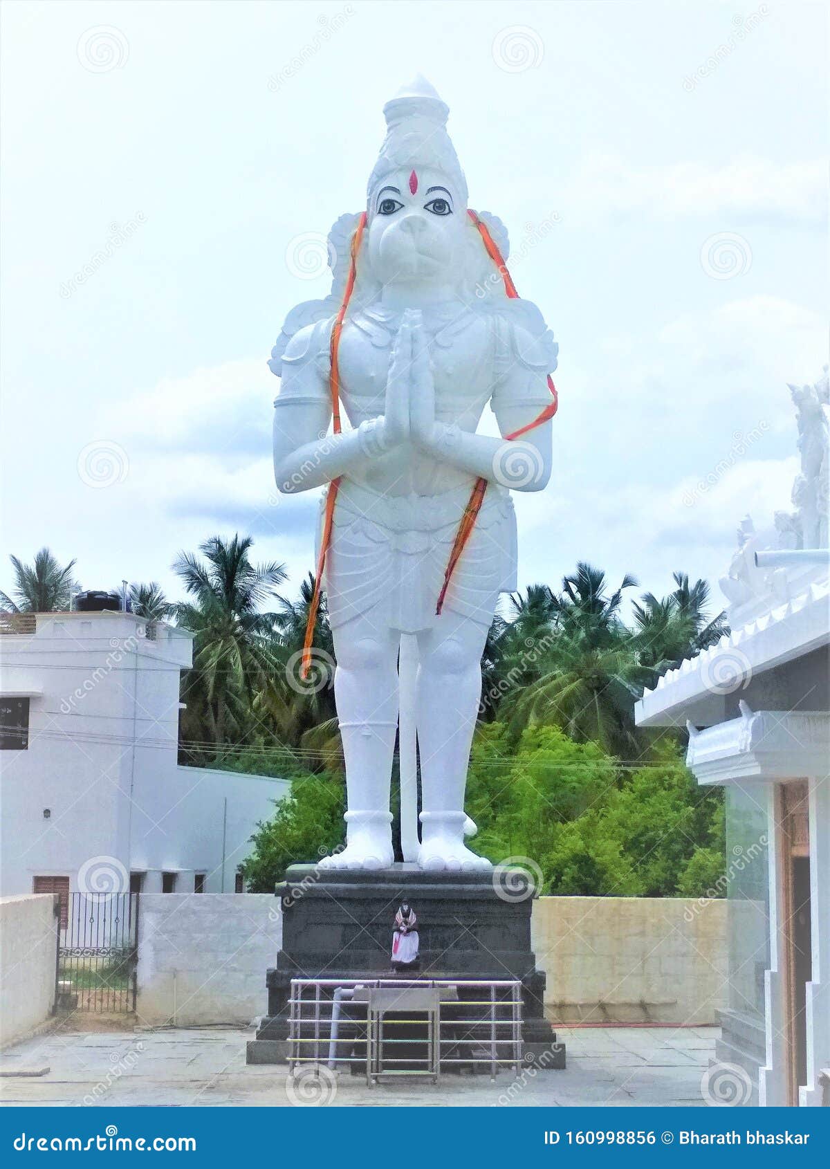 Lord Hanuman stock photo. Image of lord, temple, anjaneya - 160998856