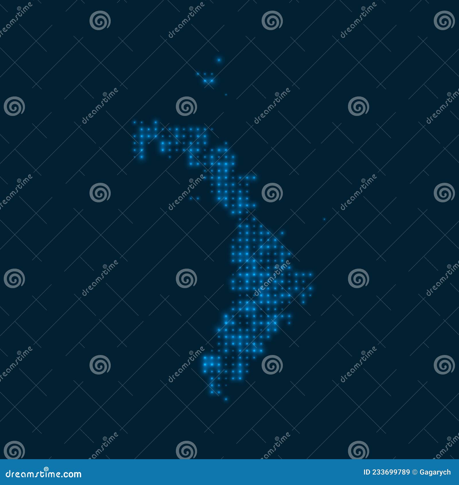 Lord Howe Island Map On Road Sign. Vector Illustration | CartoonDealer ...