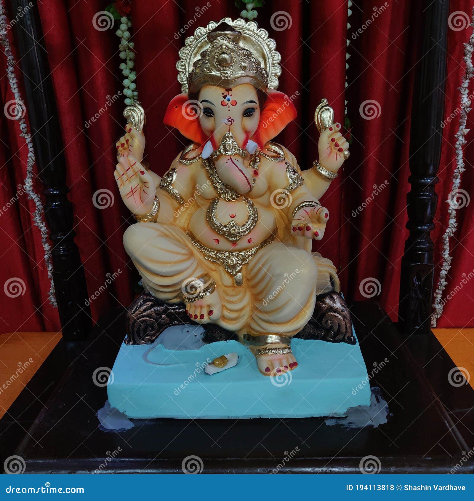 Lord of Intelligence Shri Ganesh Stock Photo - Image of ganesh ...