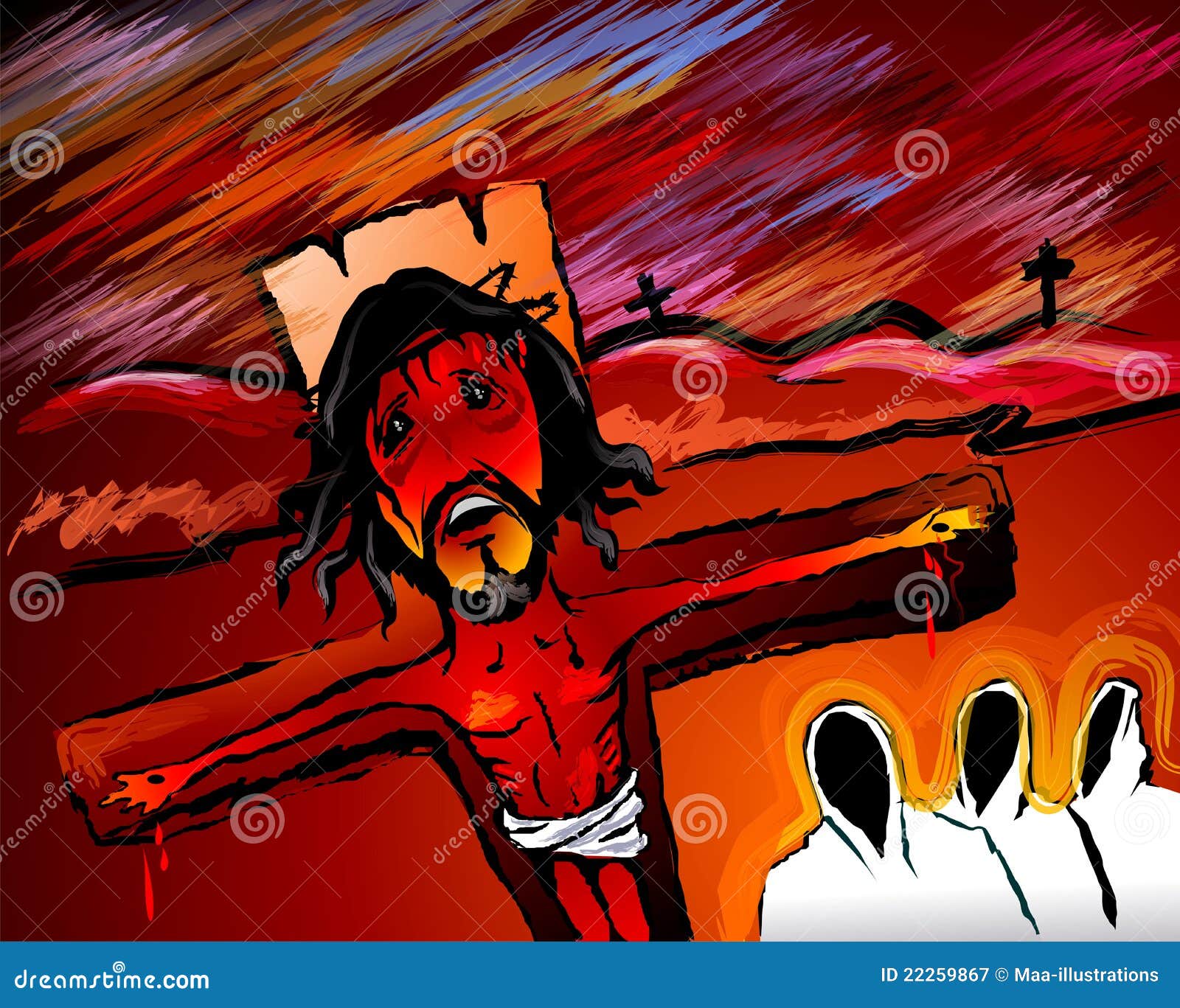 Sad Sadness Mind Soul Consciousness Human Head Abstract Vector Hand ...