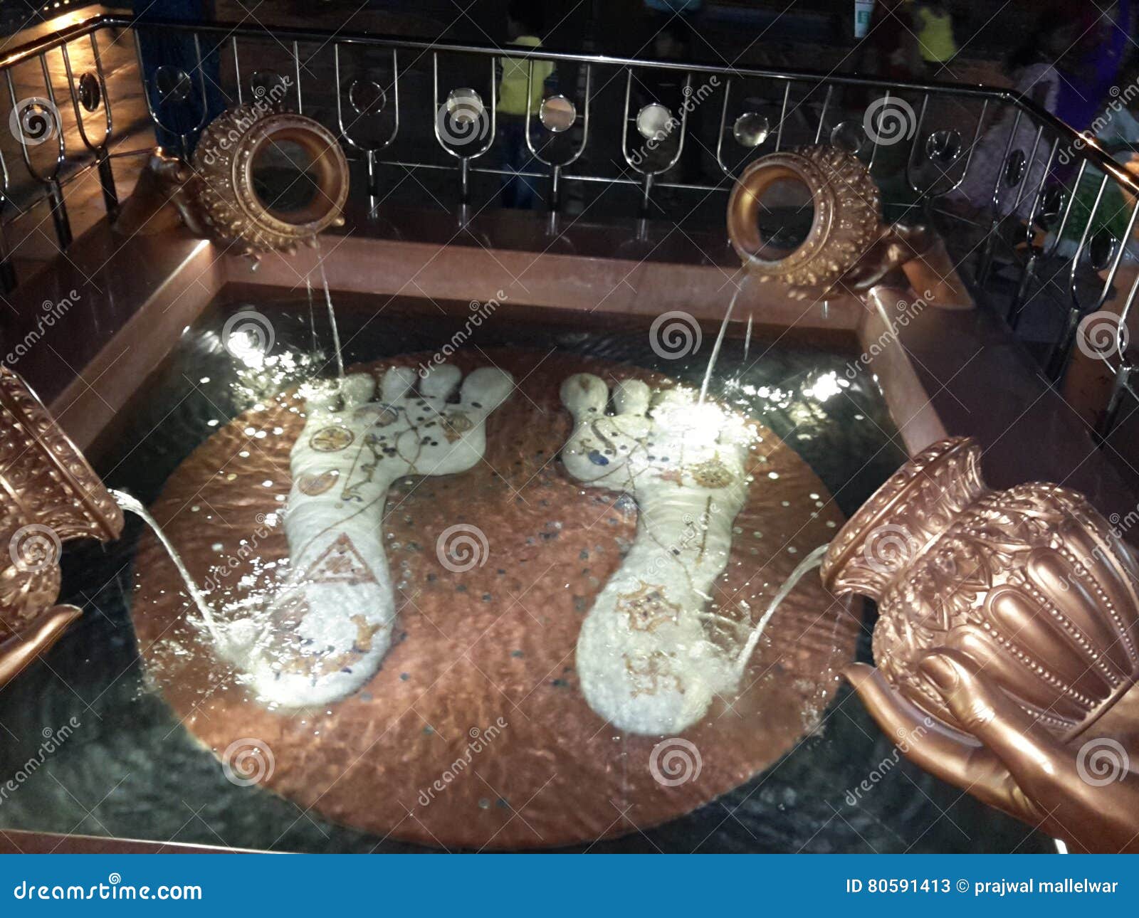 Lord Krishna Footprints Stock Image | CartoonDealer.com #80591413