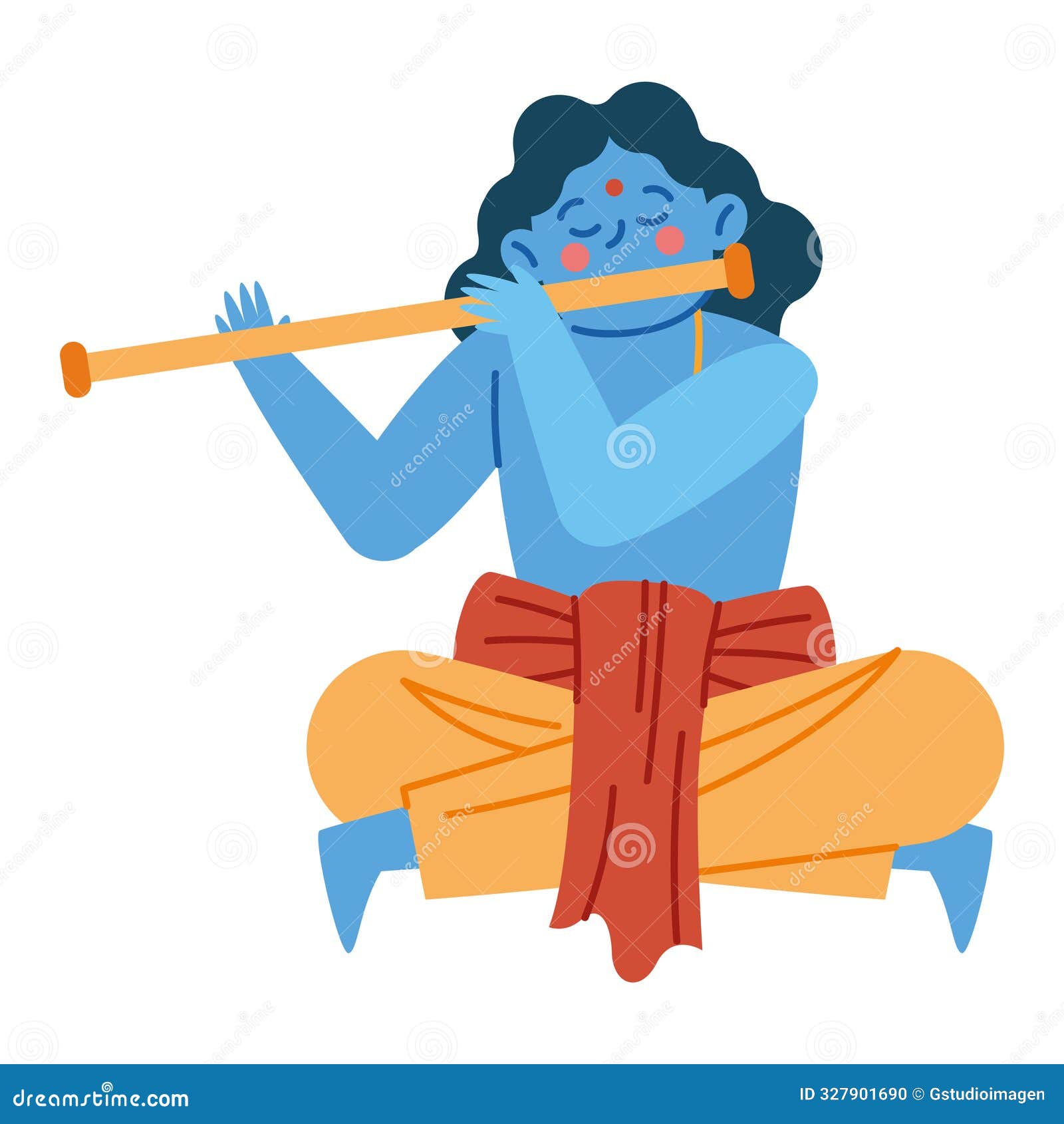 Boy Playing Flute, Talented Young Flutist Character Playing Musical ... Boy Playing Flute, Talented Young Flutist Character Playing Musical ...