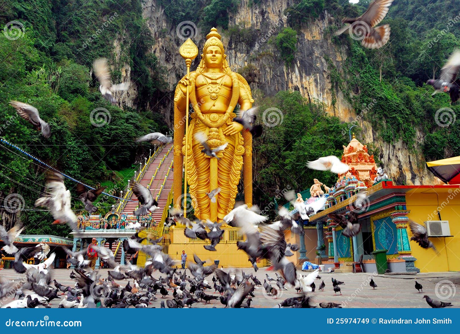 Lord Murugan Statue editorial stock image. Image of tallest - 25974749