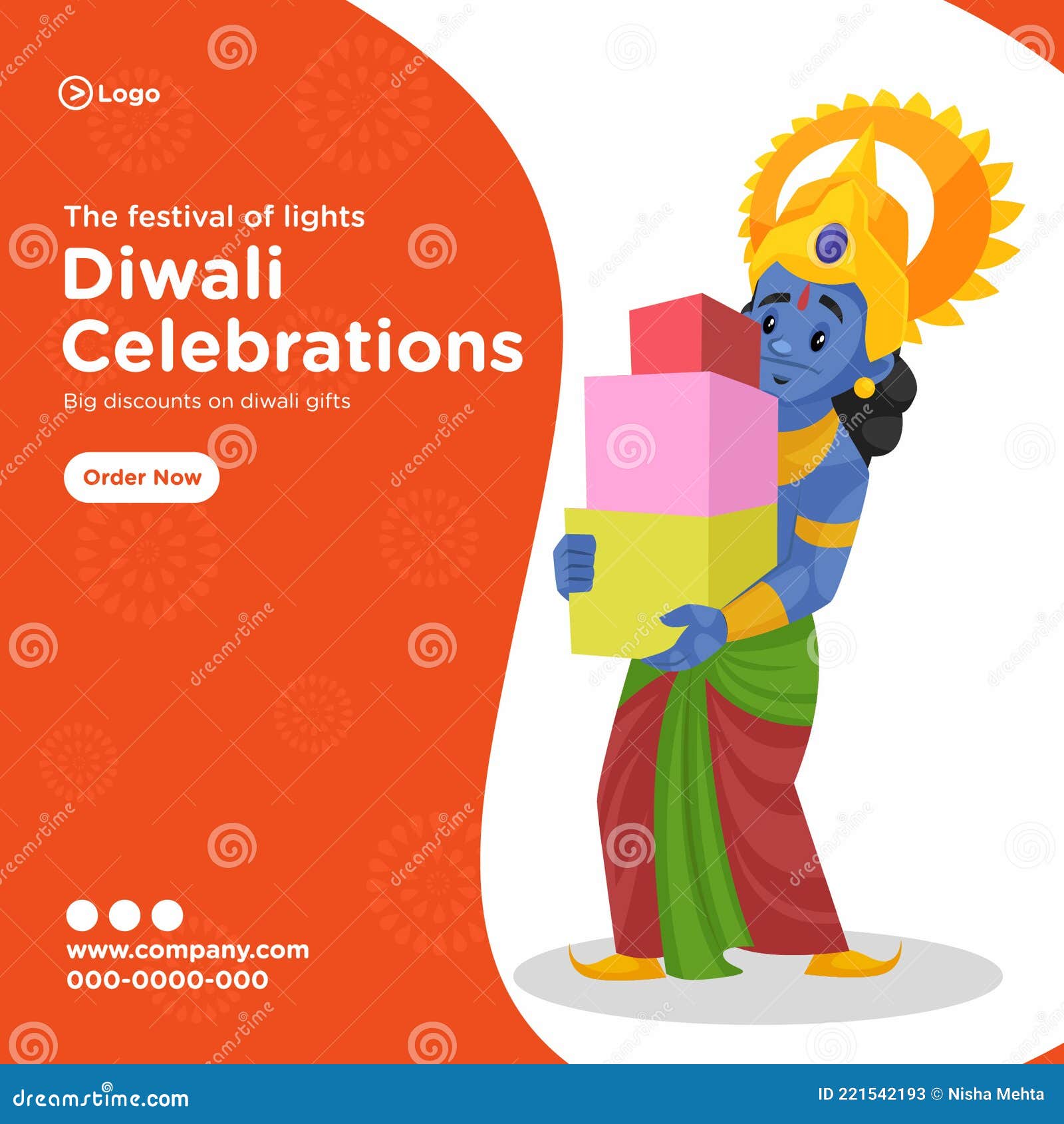 Lord Rama banner design stock vector. Illustration of cultural - 221542193