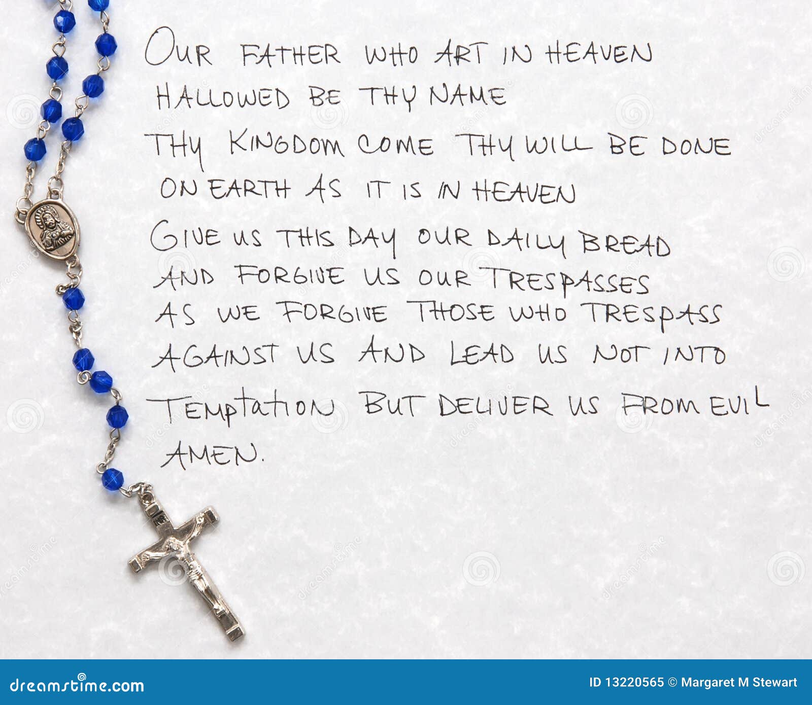 Lords prayer stock image. Image of love, eternal, closeup - 13220565