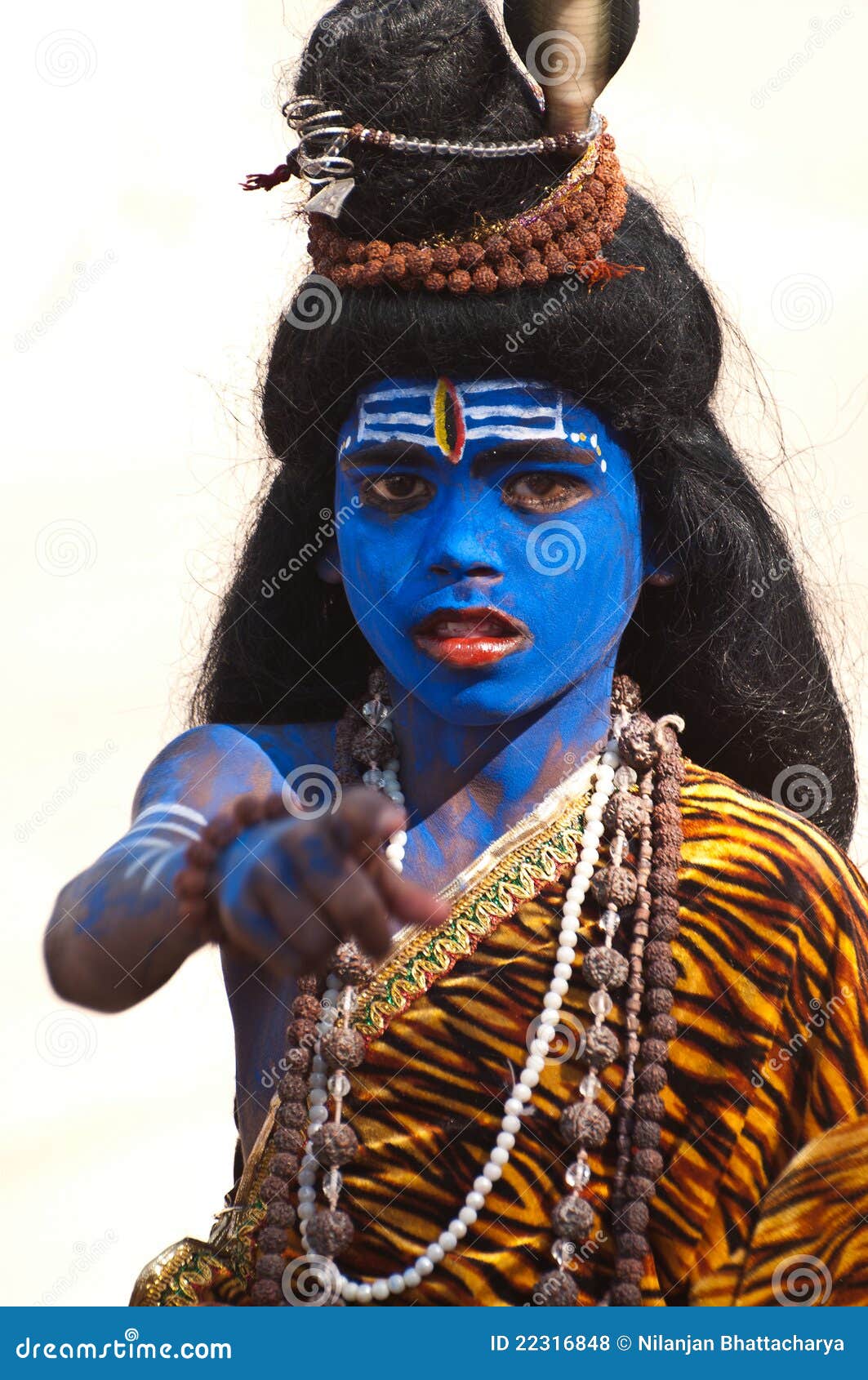 A Devotee Of Shiva Editorial Image | CartoonDealer.com #48851528