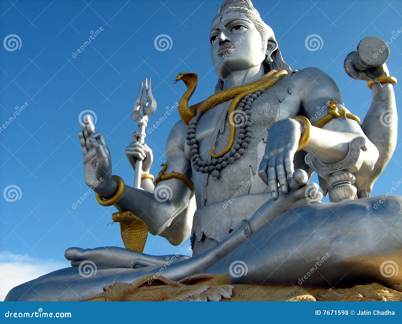 Lord Shiva Idol stock photo. Image of hindu, religion - 7671598