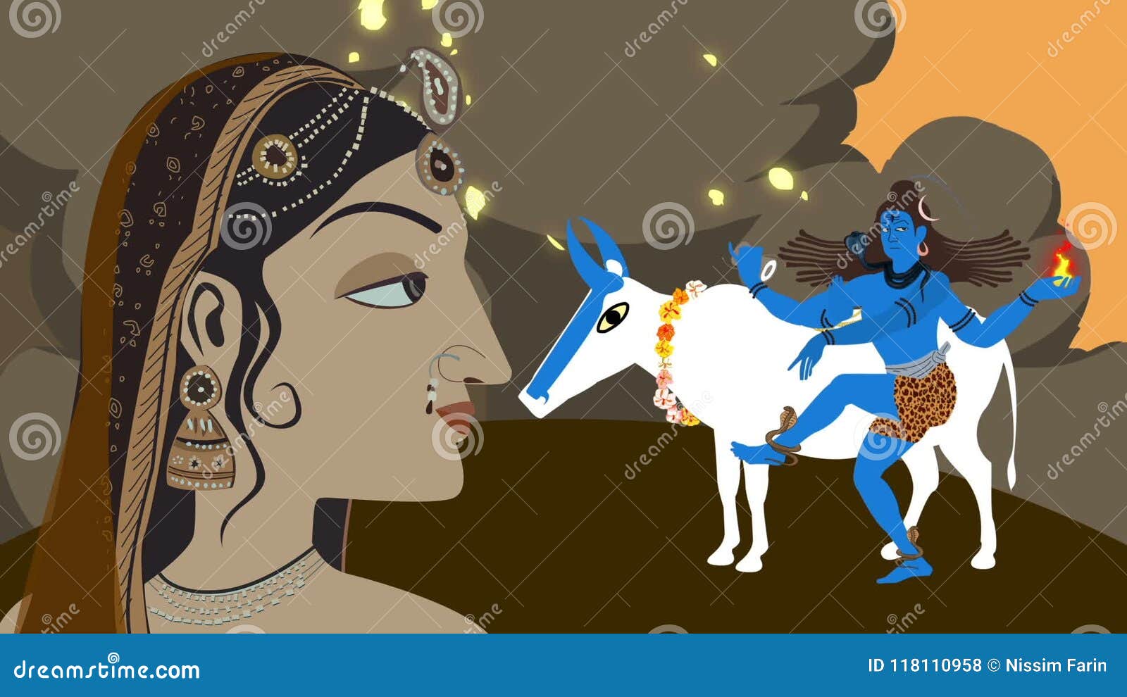 Nandi Cartoons, Illustrations & Vector Stock Images - 298 Pictures to ...