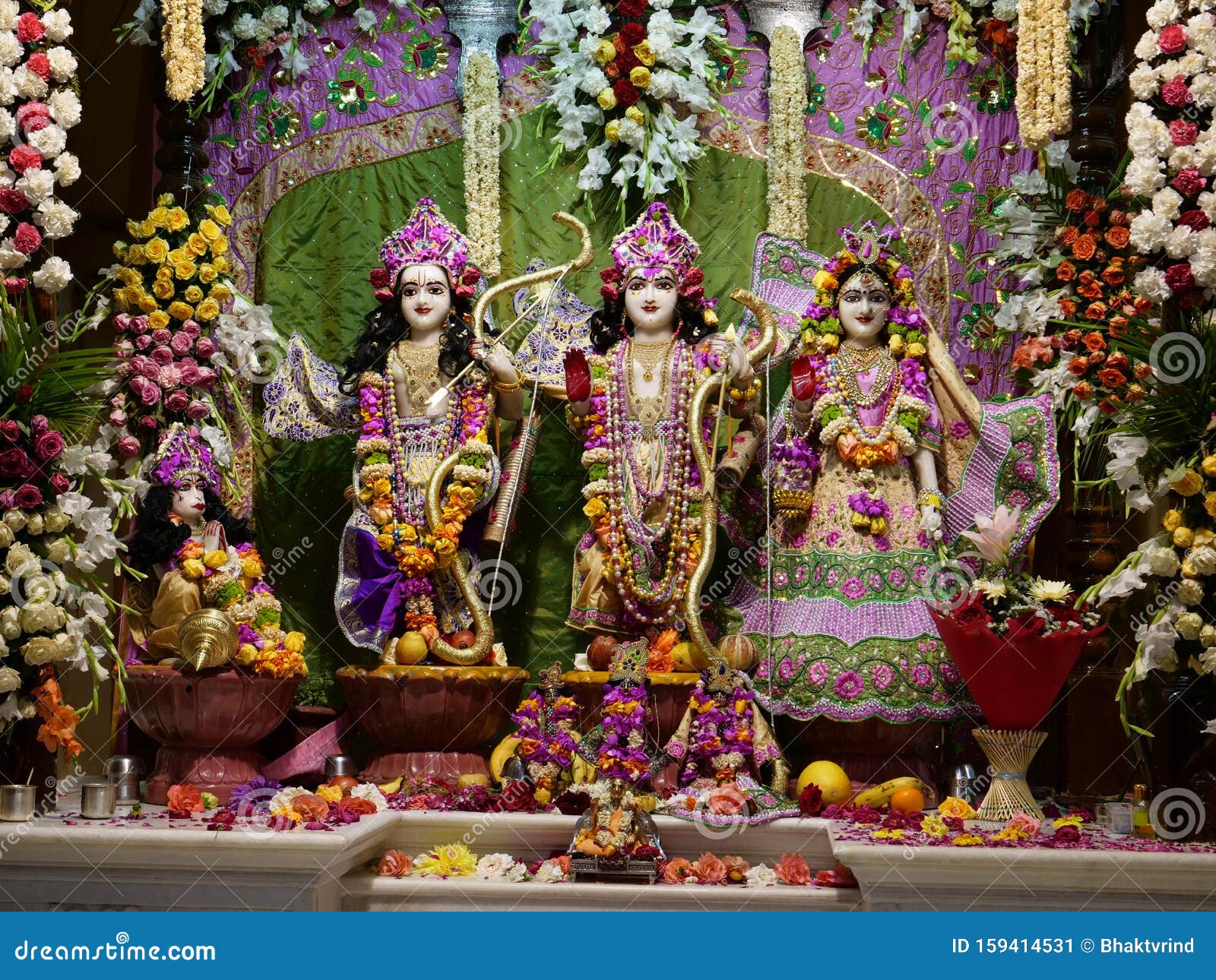 LORD SHRI RAM CHANDRA imagen de archivo. Imagen de asociados - 159414531