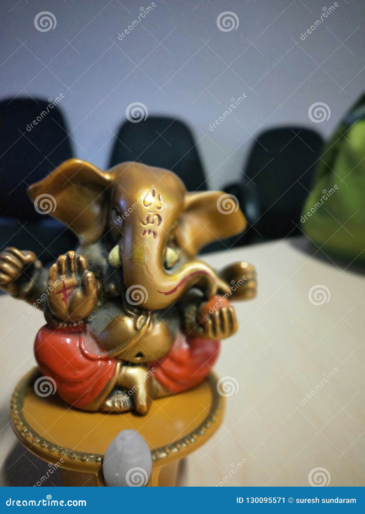 Lord vinayak stock image. Image of parvathi, vinayak - 130095571
