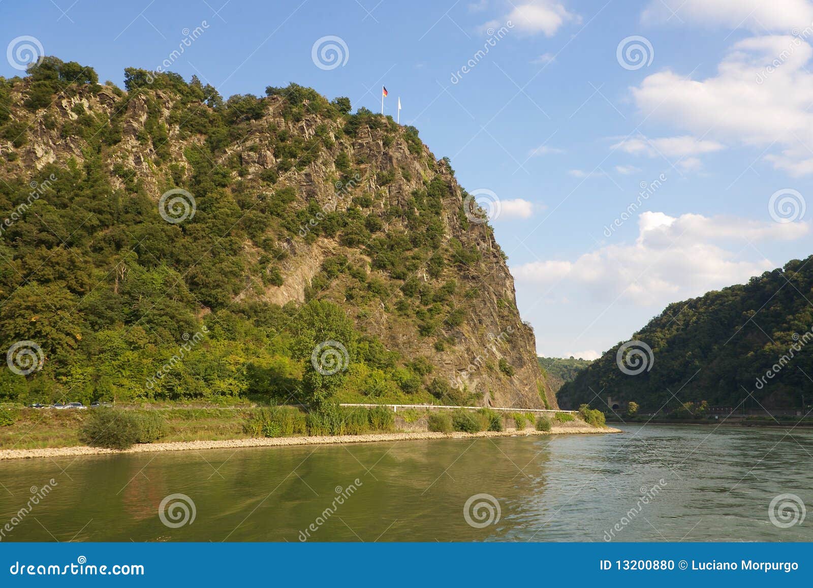 The Loreley, Germany stock photo. Image of rheinland - 13200880
