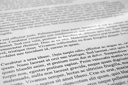 Lorem Ipsum Text Paragraphs Stock Photo - Image of black, lorem: 60092184
