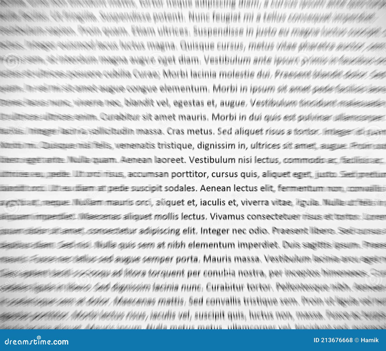 Lorem Ipsum Text on White Paper Stock Photo - Image of information ...