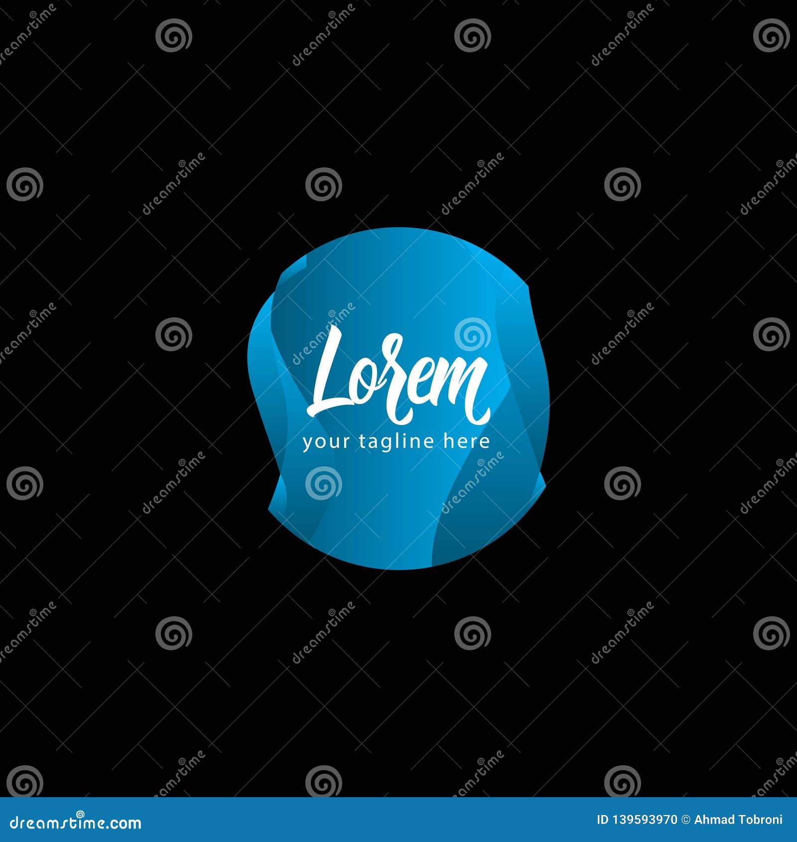Lorem Logo Vetora Template Design Illustration Ilustração do Vetor ...