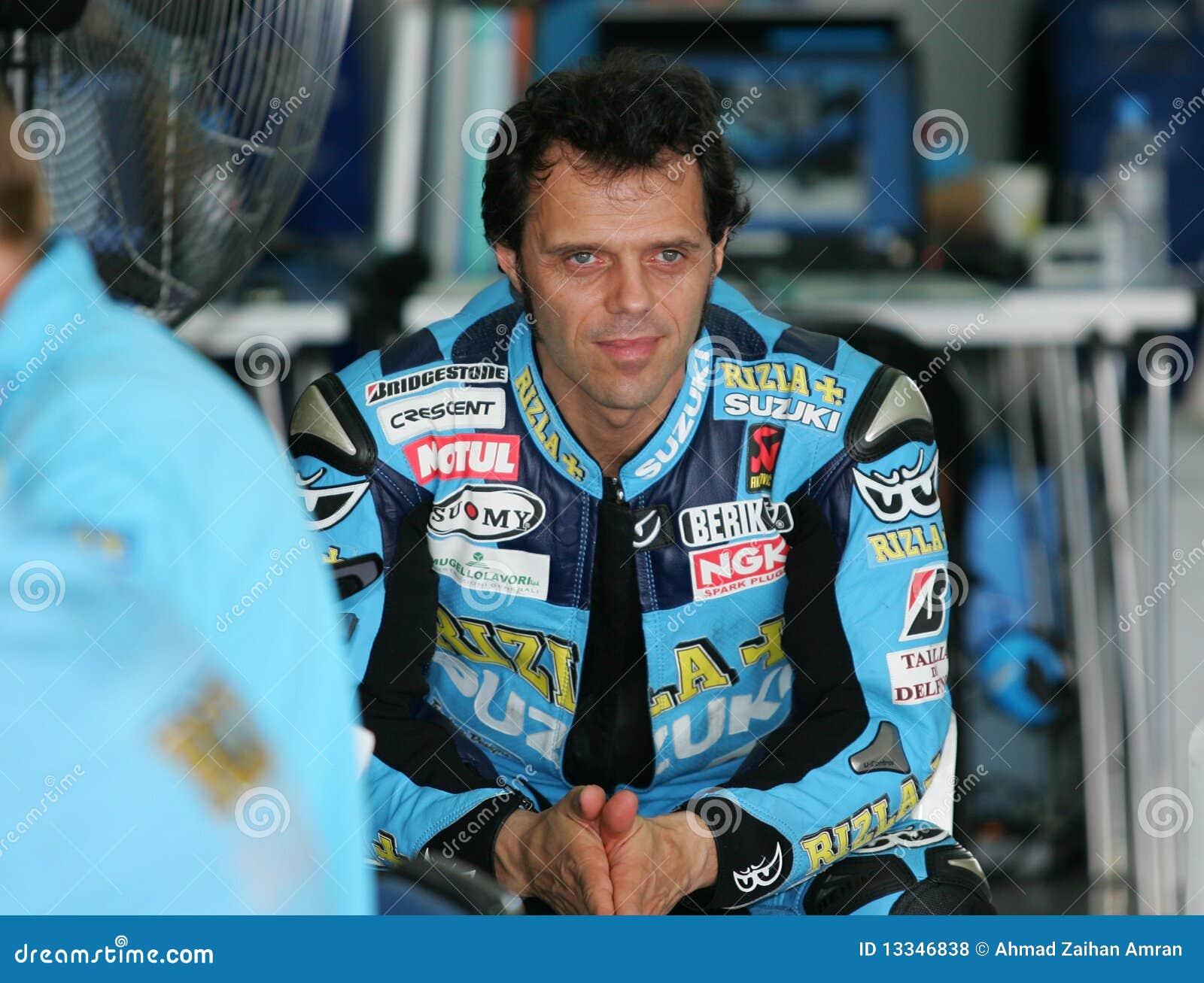 Loris Capirossi editorial stock photo. Image of italy - 13346838
