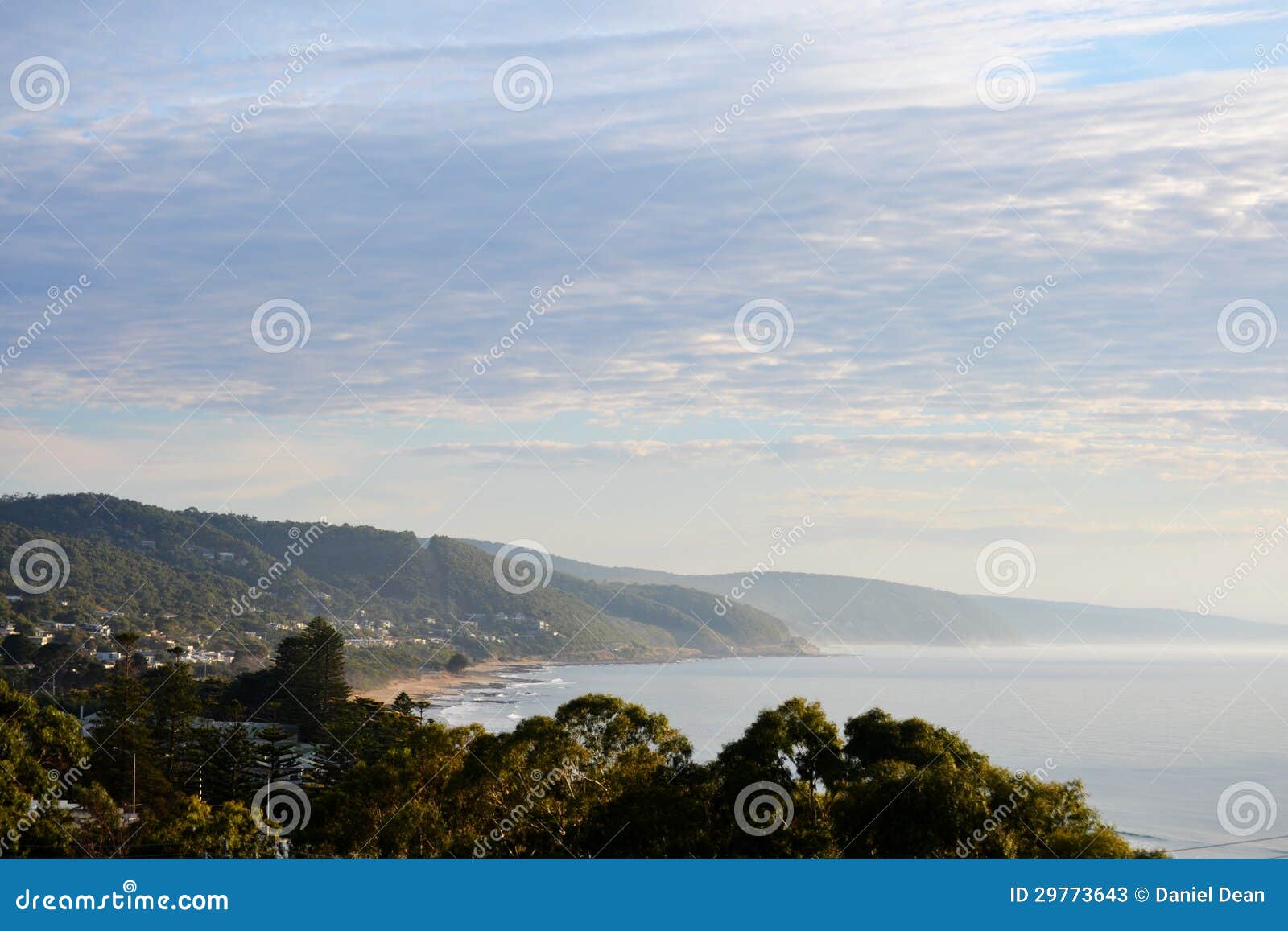 Lorne Coastline stock image. Image of australian, lorne - 29773643