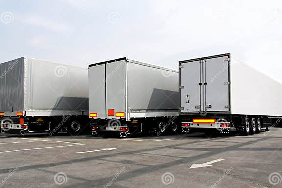 Lorries stock image. Image of cargo, vehicle, long, industry - 9918689