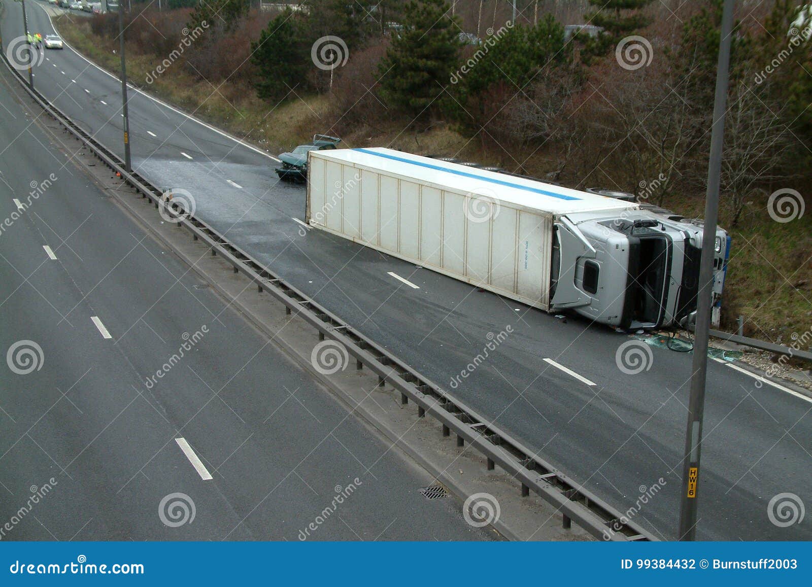 Lorry crash editorial photography. Image of traffic, twoc - 99384432
