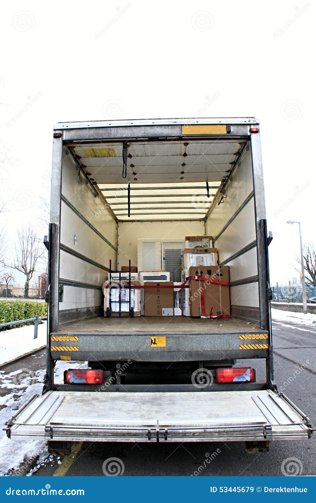 Lorry stock image. Image of industrial, communications - 53445679