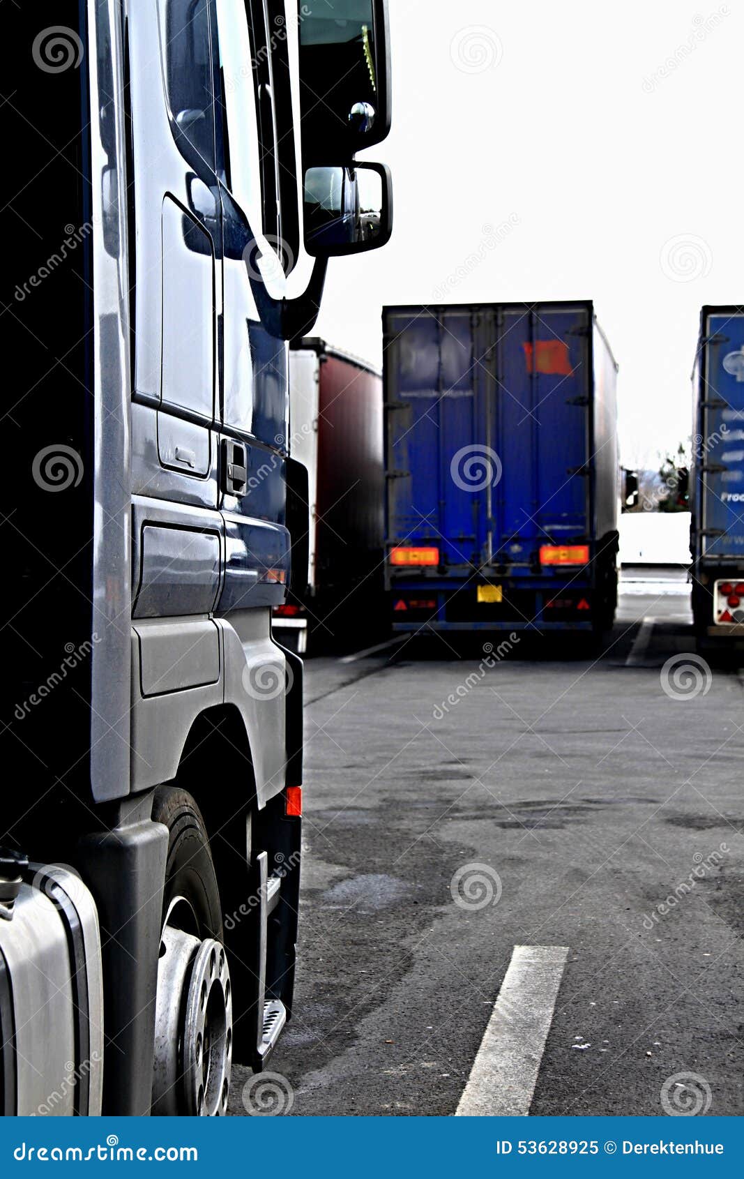 Lorry stock image. Image of design, areas, automobile - 53628925