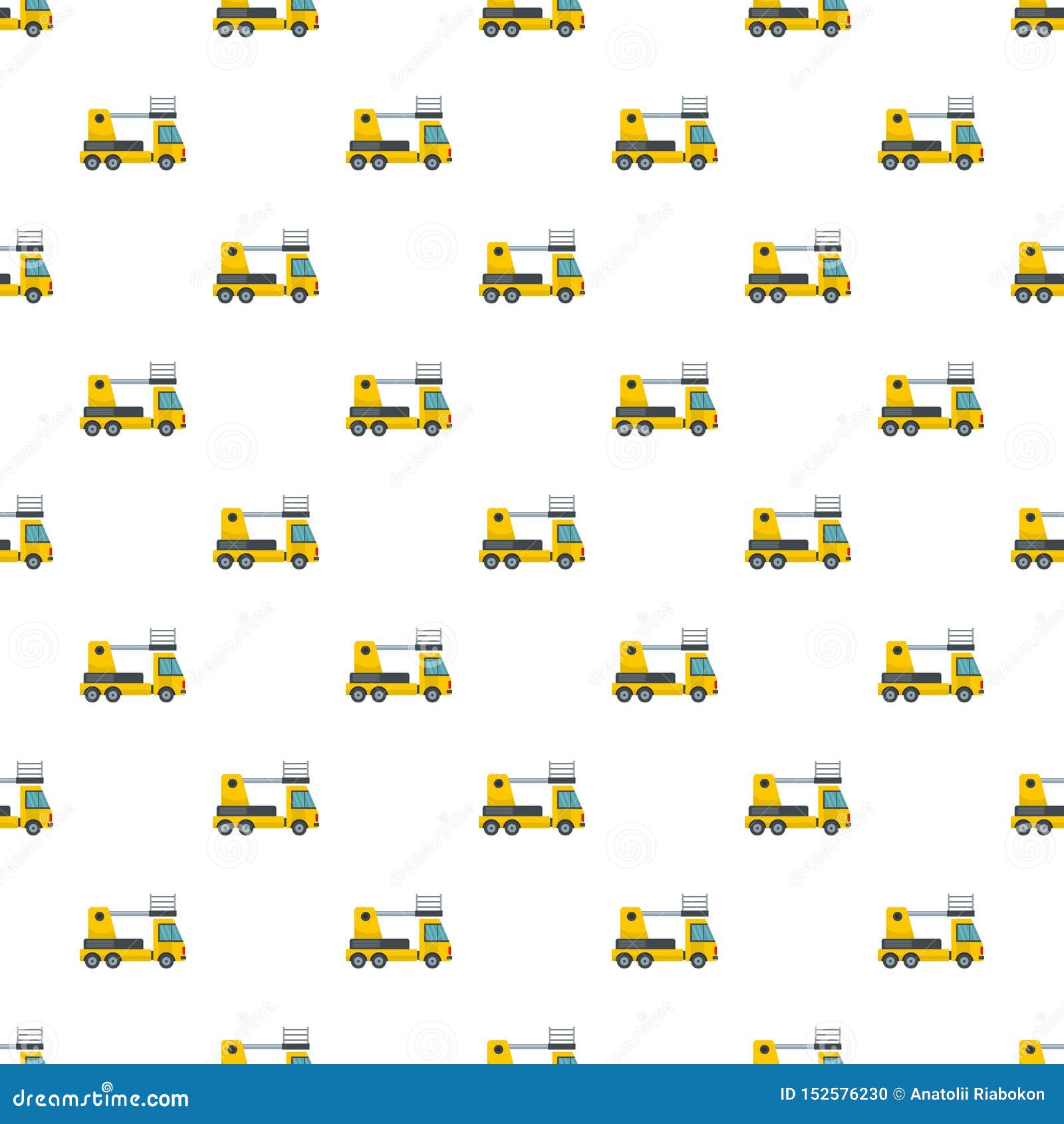 Lorry Platform Pattern Seamless Vector Stock Vector - Illustration of ...