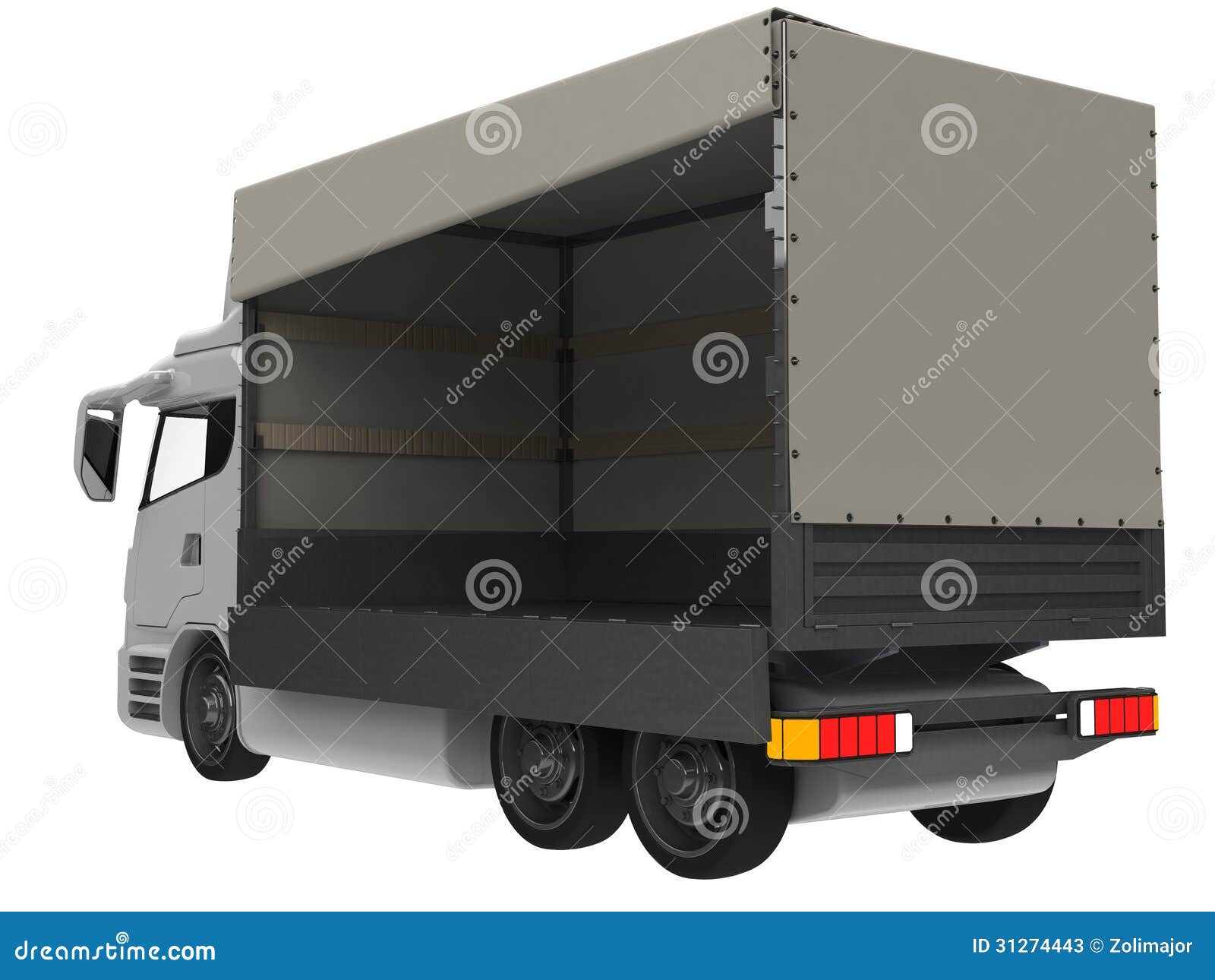 Lorry stock image. Image of commercial, power, mobile - 31274443