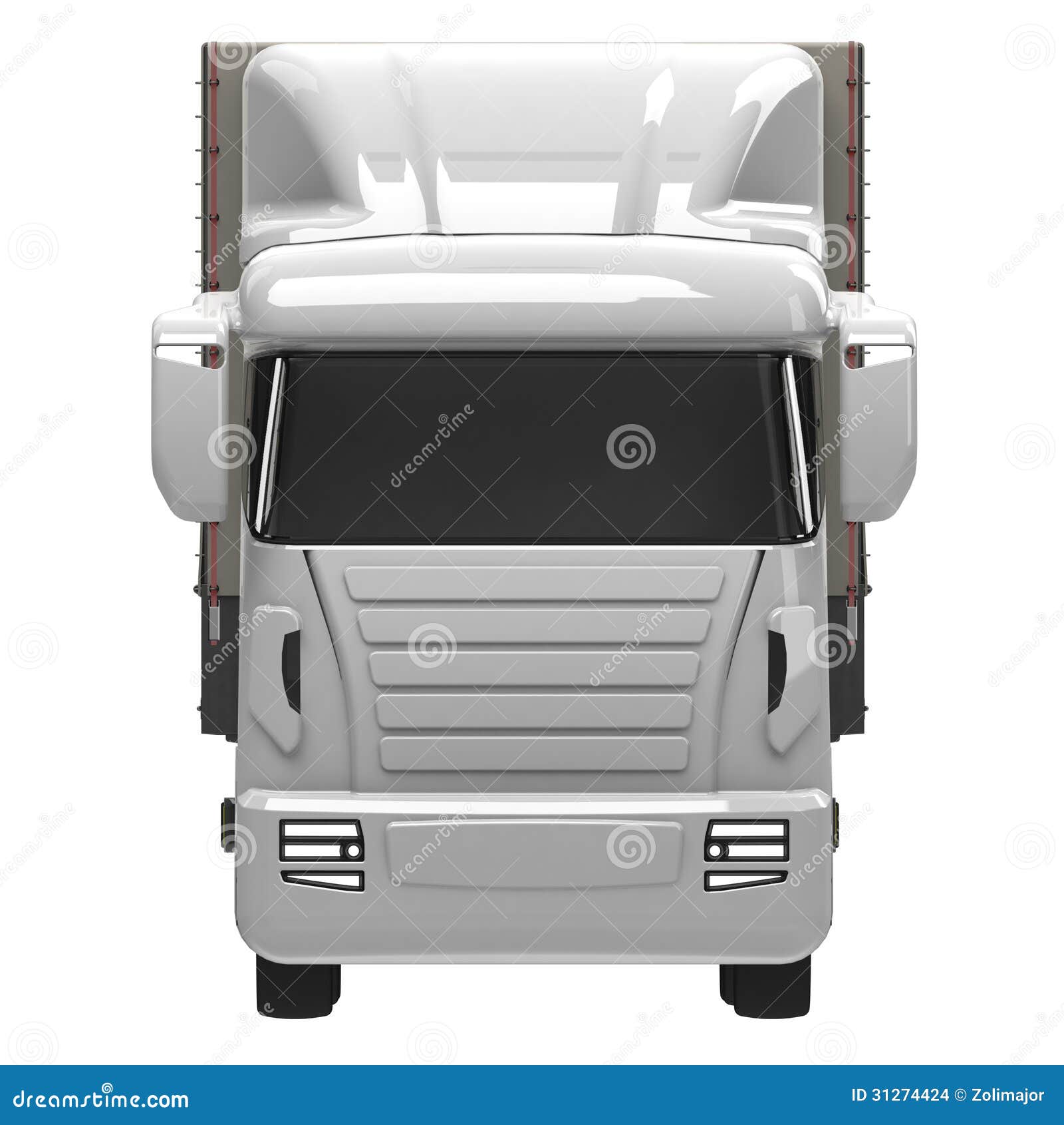 Lorry stock photo. Image of mobile, graphic, white, isolation - 31274424