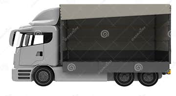 Lorry stock image. Image of shipping, transport, white - 31274427