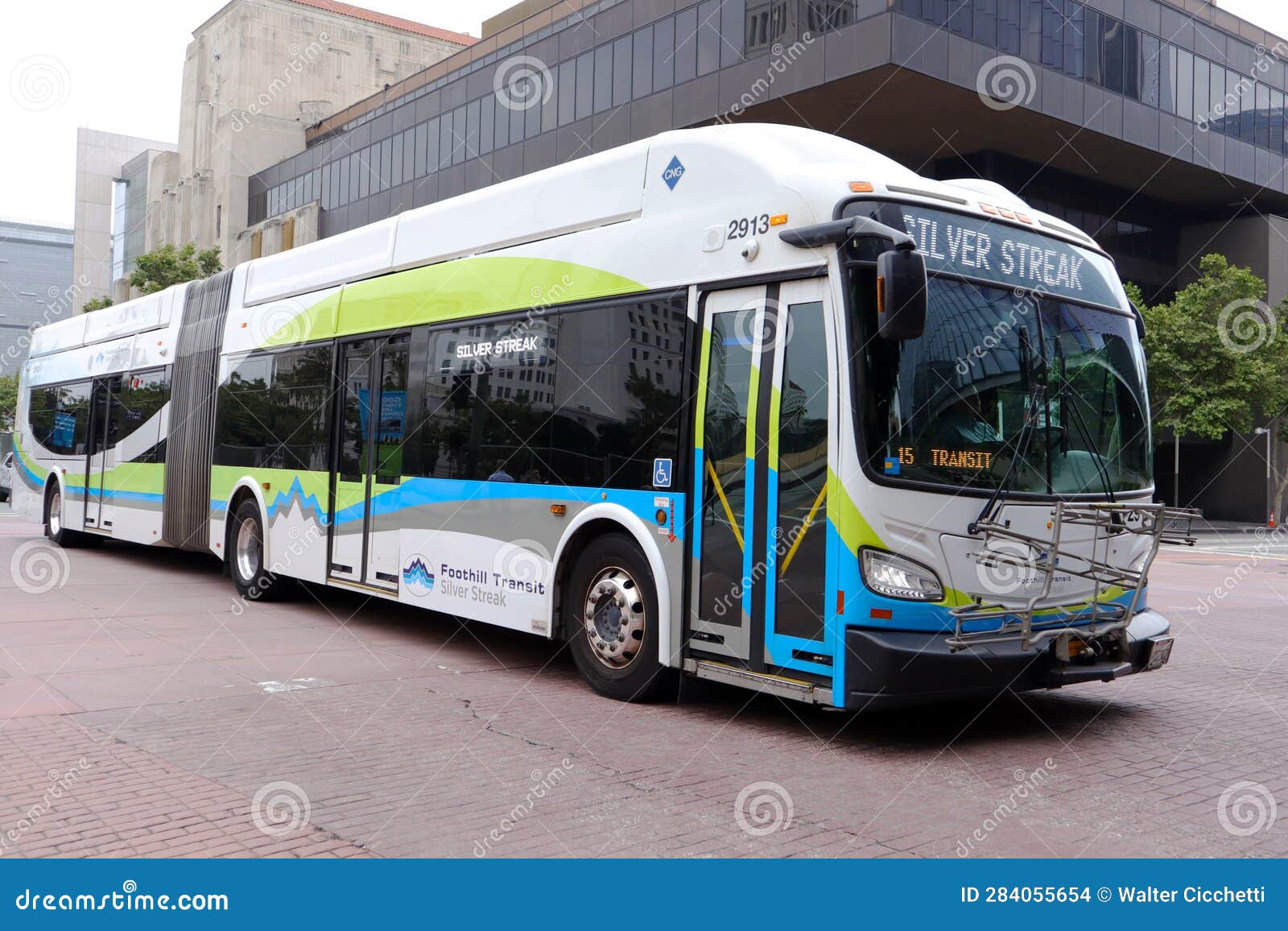 Los Angeles, California: Foothill Transit Bus Editorial Stock Image ...