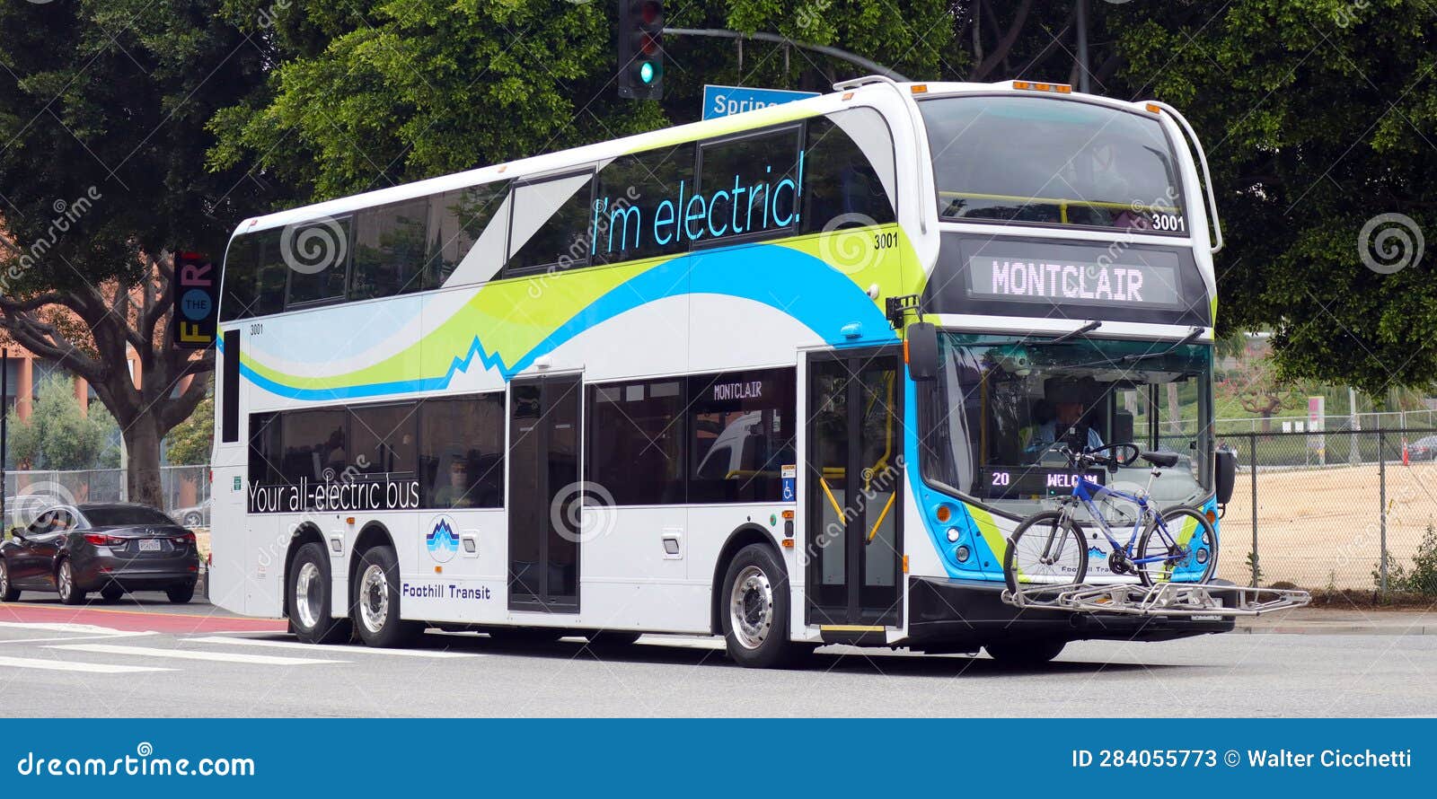 Los Angeles, California: Foothill Transit Bus Editorial Stock Photo ...