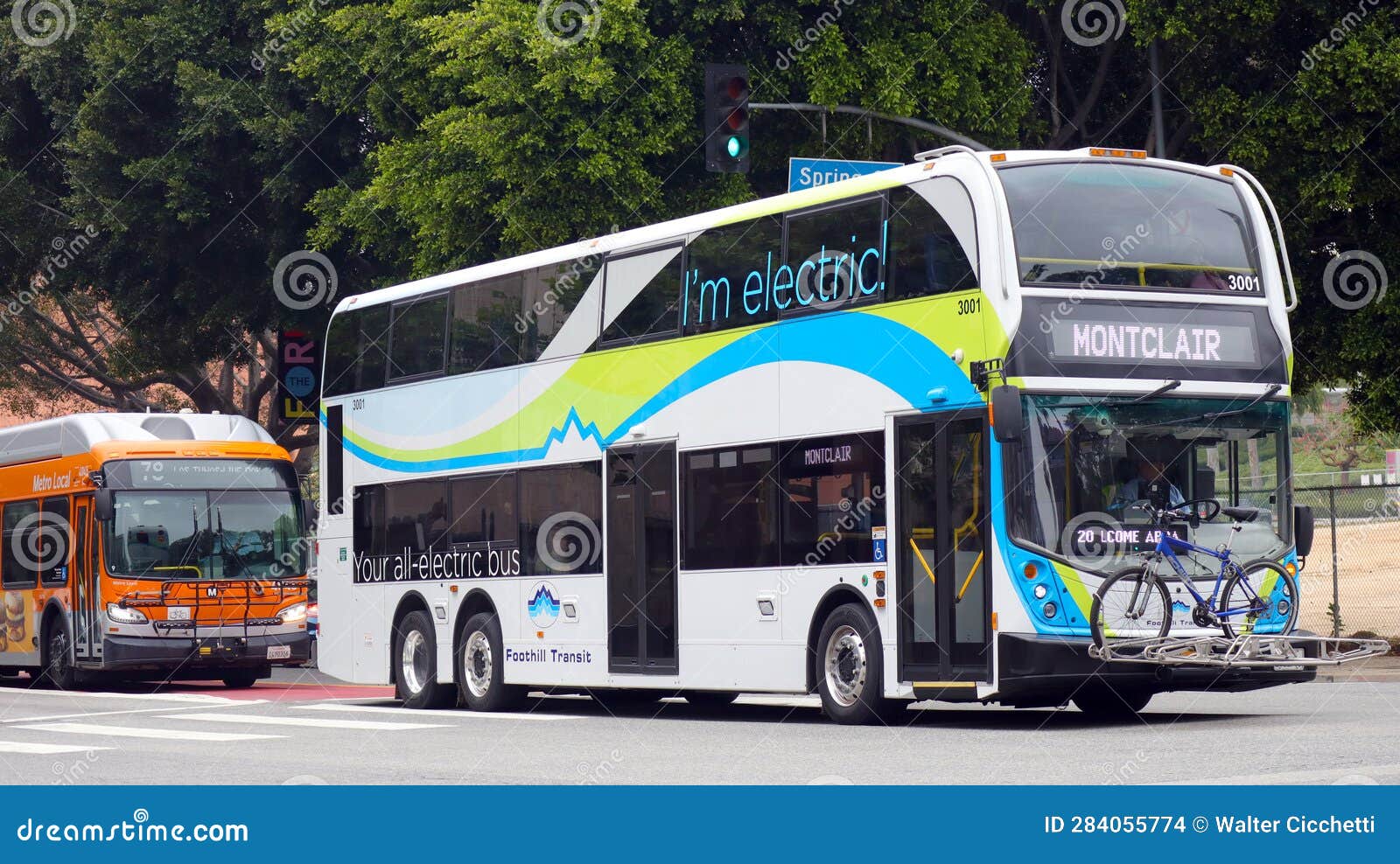 Los Angeles, California: Foothill Transit Bus Editorial Stock Image ... Los Angeles, California: Foothill Transit Bus Editorial Stock Image ...