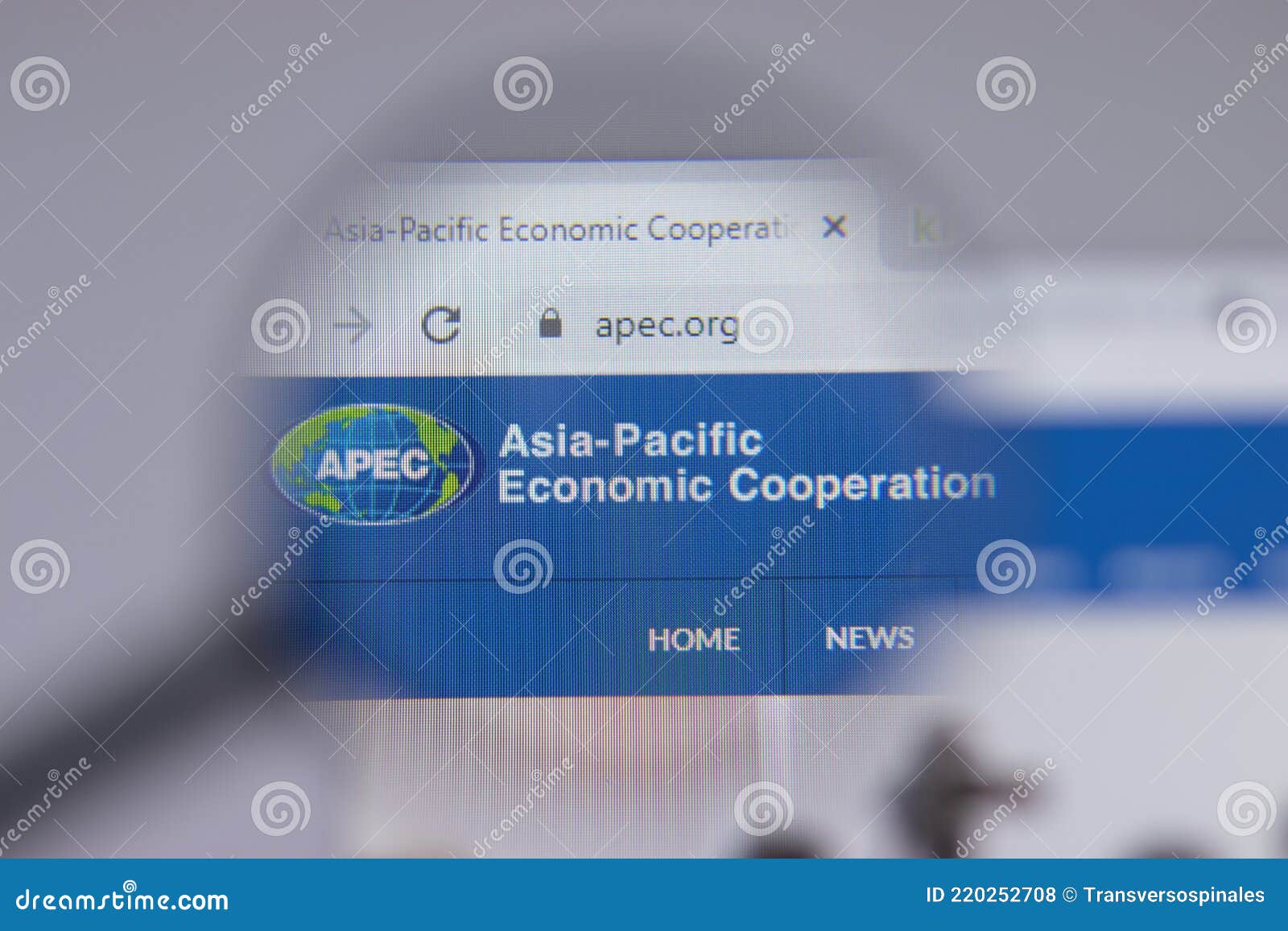 Los Angeles California Usa 1 Juni 2021 : Apec-Logo Oder Symbol Auf Der ...
