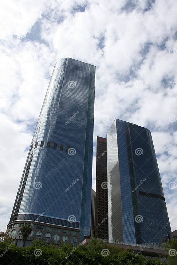 Los Angeles high rise stock image. Image of tall, architecture - 2365561