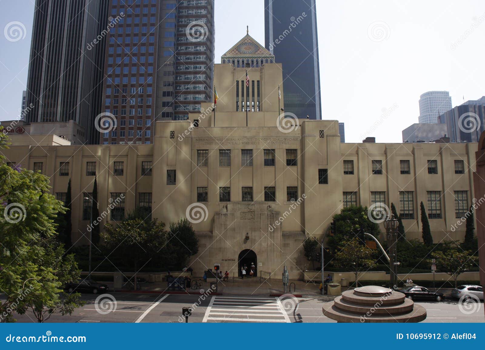 Los Angeles Public Library stock photo. Image of romantic - 10695912