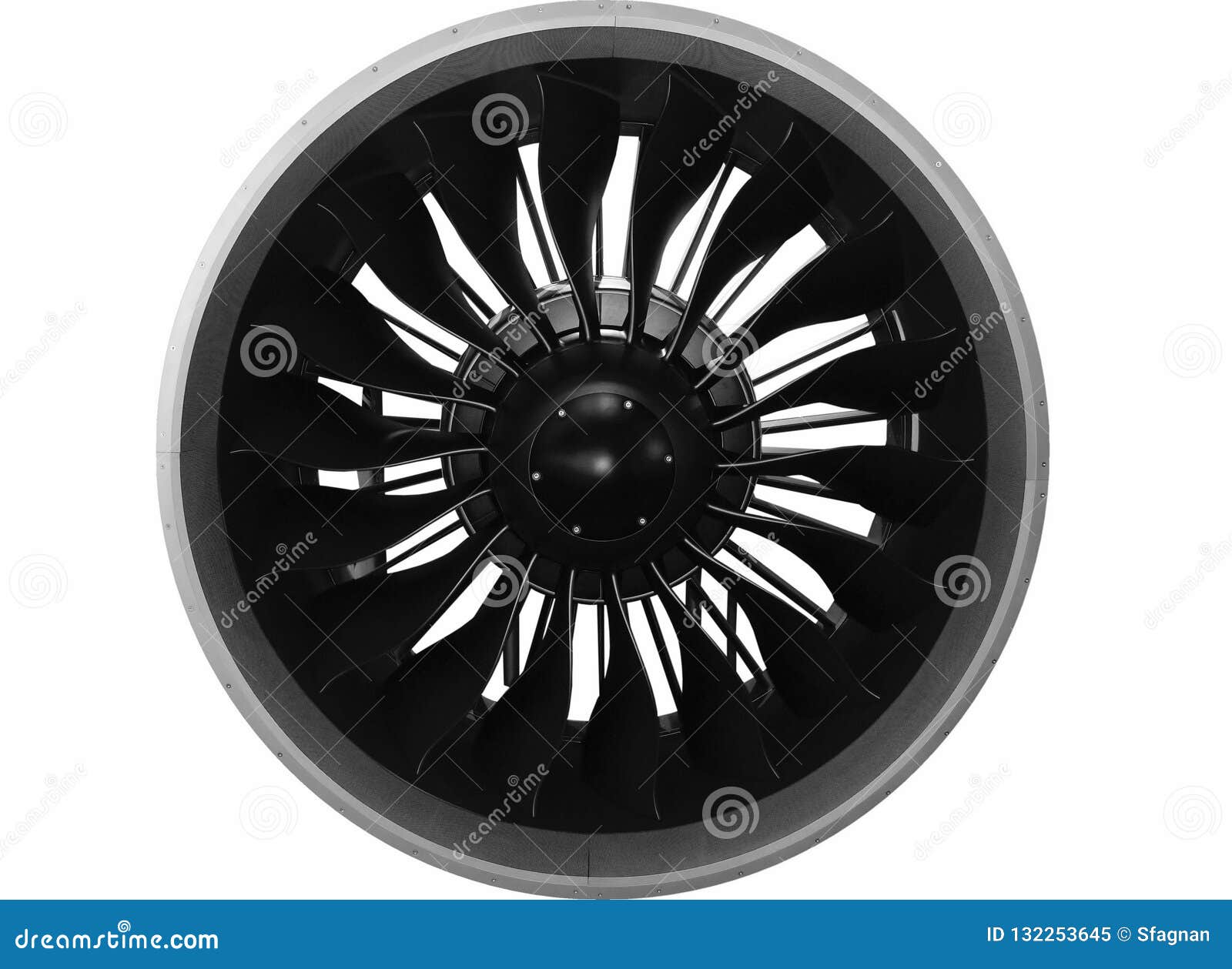 Los Aviones Jet Engine Intake Aislaron Imagen de archivo - Imagen de ...