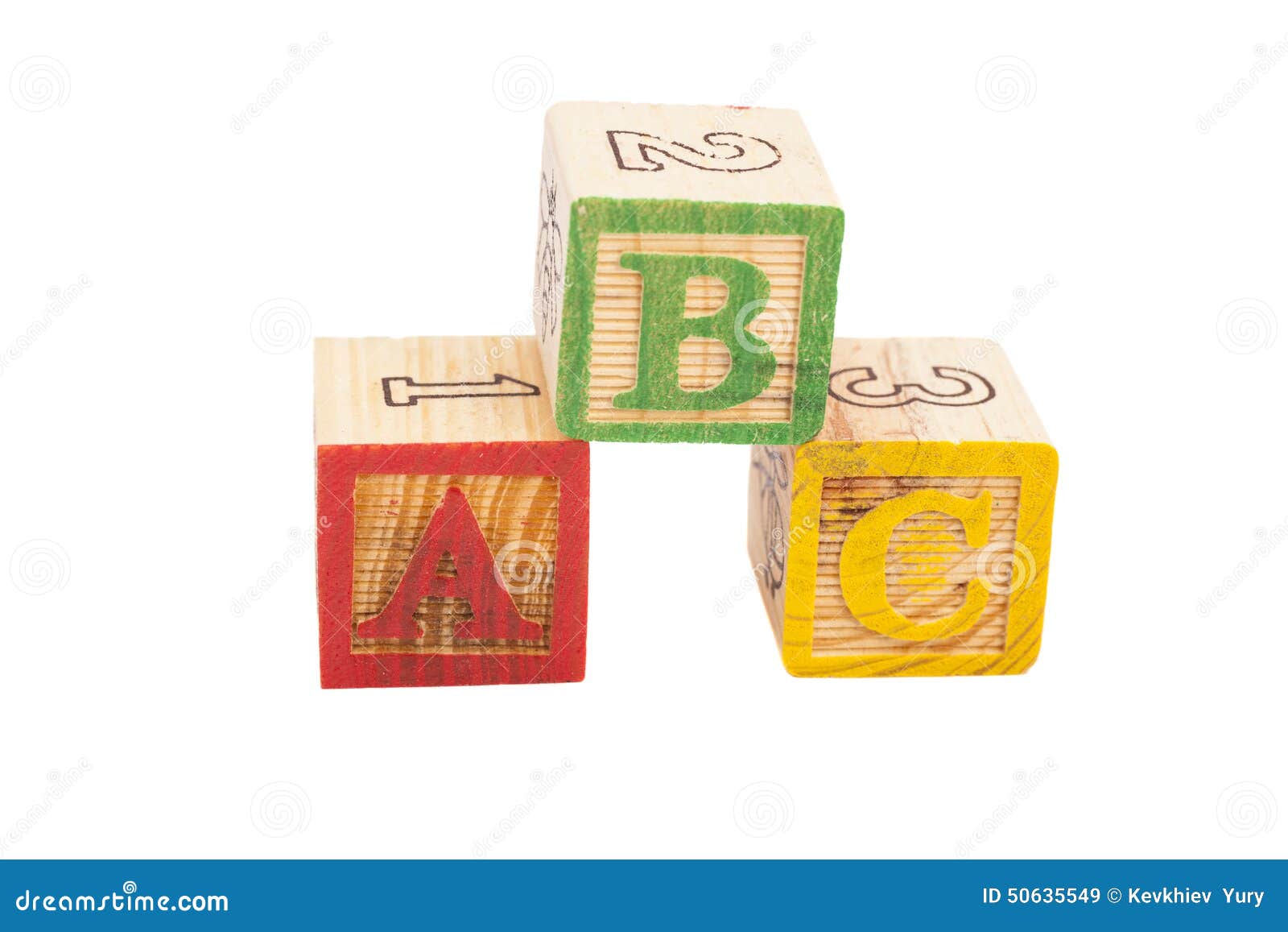 Los Bloques ABC De Las Letras Aislaron Imagen de archivo - Imagen de ...