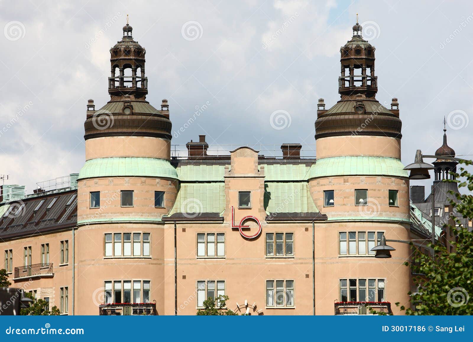 Edificio Clásico En Estocolmo Foto de archivo - Imagen de detalle ...