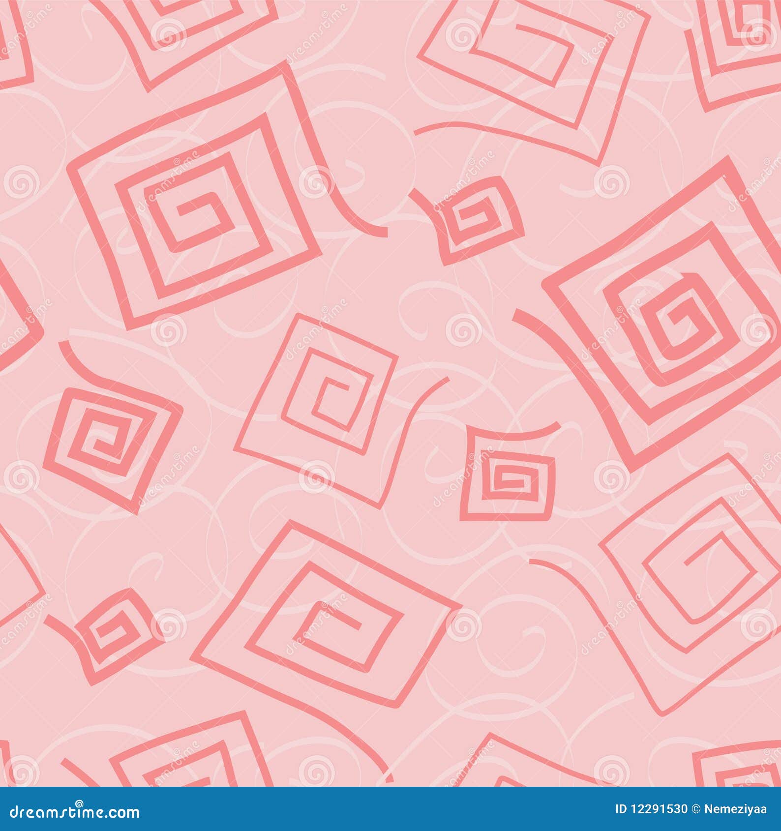 Los Espirales Del Color De Rosa. Stock de ilustración - Ilustración de ...