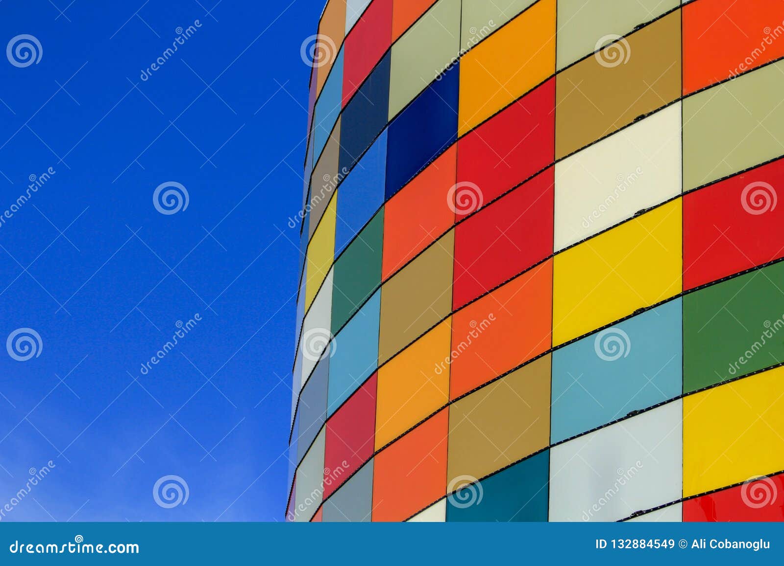 Los Paneles Exteriores Del Color Imagen de archivo - Imagen de ...