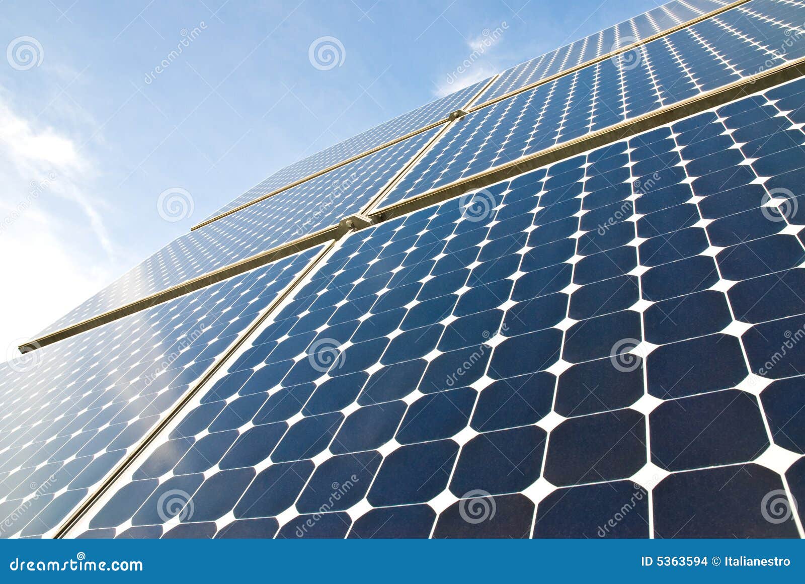 Los paneles solares foto de archivo. Imagen de panel, alternativa - 5363594