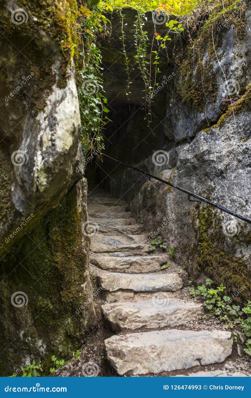 Los Pasos Que Desean En El Castillo De La Lisonja Foto de archivo ...
