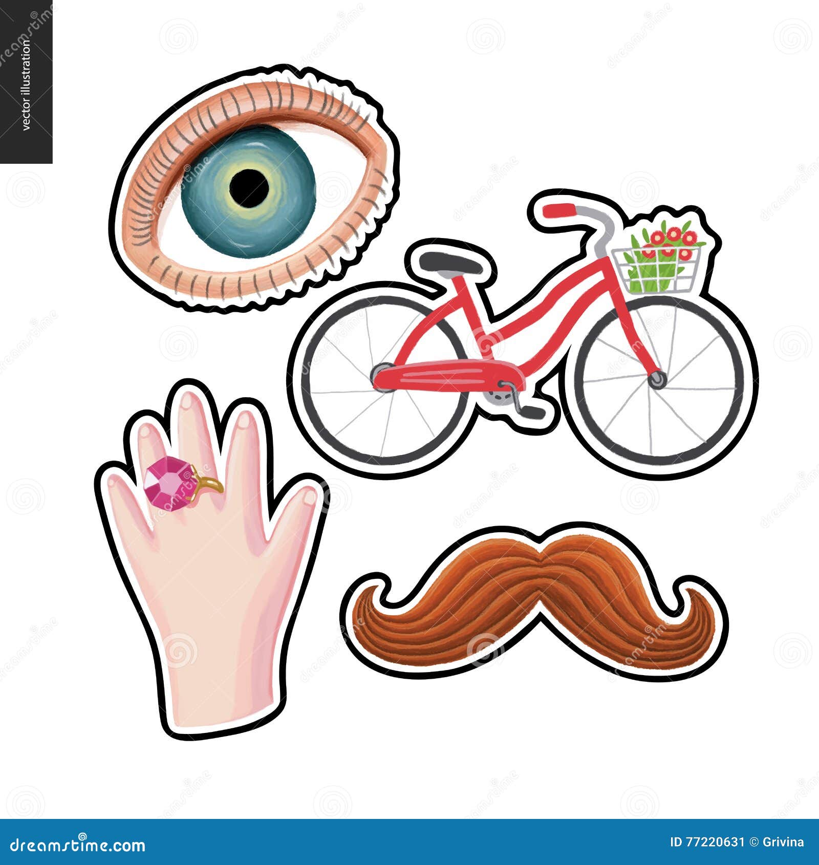 Los Remiendos Dan El Sistema Exhausto Ilustración del Vector ...