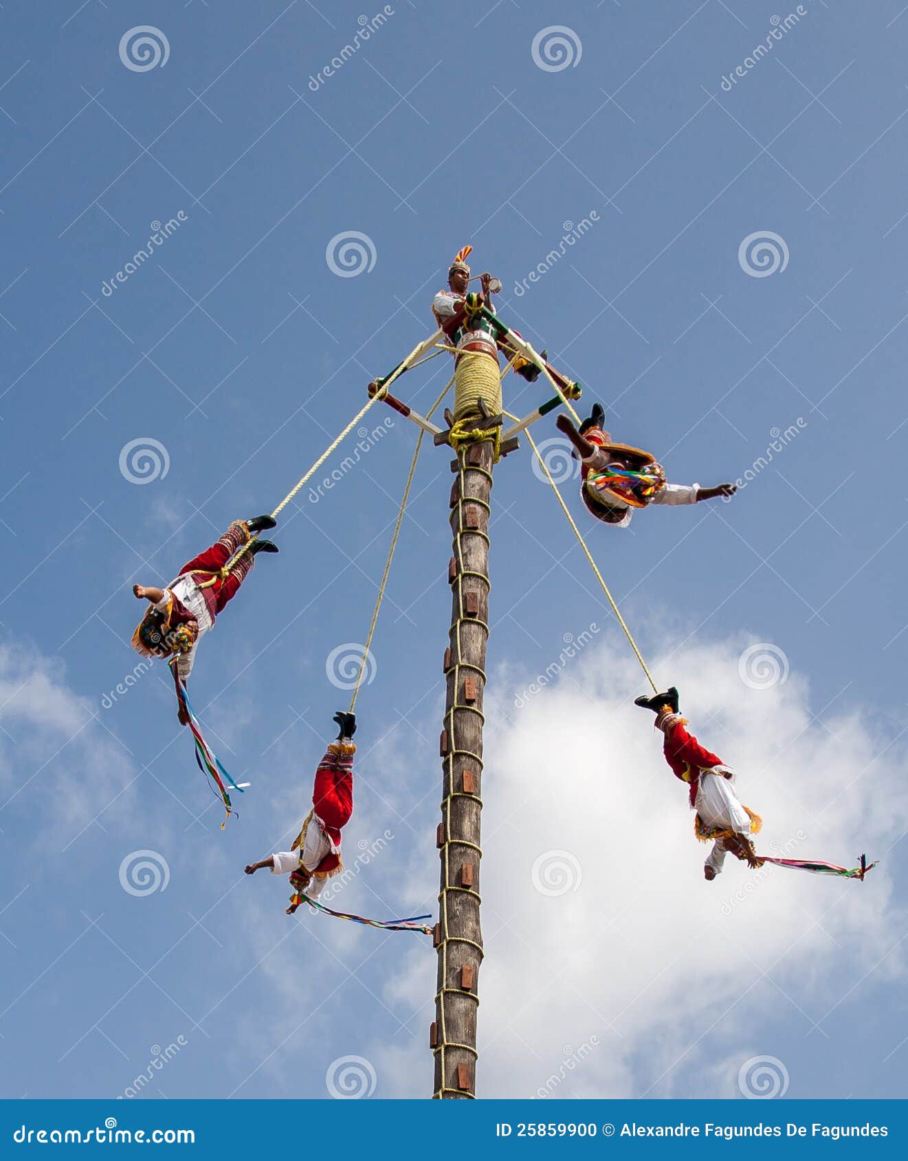 Los Voladores De Papantla Mexico Editorial Image - Image of colors ...